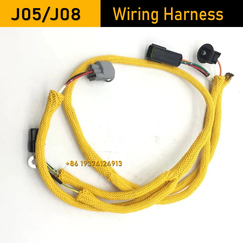 SK-8-J05-J08-Wiring-Harness-Fit-For-Kobelco-Excavator-SK200-8-SK210-8 ...