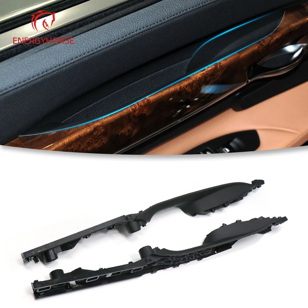 Left/Right Side Door Interior Inner Handle Pull Carrier Cover ...