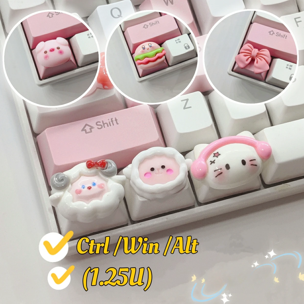 【Special Promotion】 Ctrl Keycap 1.25U Personalized Keycap Customization ...