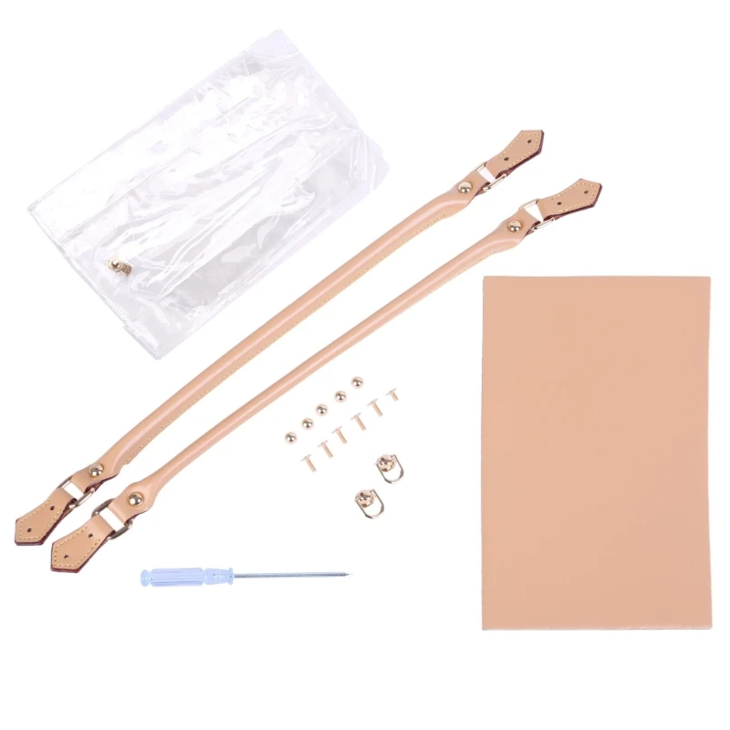 Clear-PVC-DIY-Tote-Bag-Handbag-Making-Kit-Handmade-Gift-Bags-Craft ...