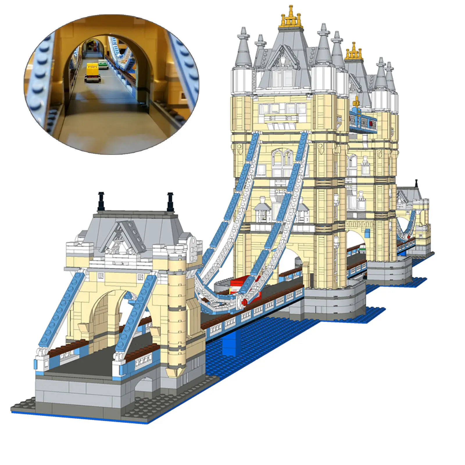 Tower-Bridge-Extension-Fit-for-10214-Tower-Bridge-Building-Toys-Set-MOC ...