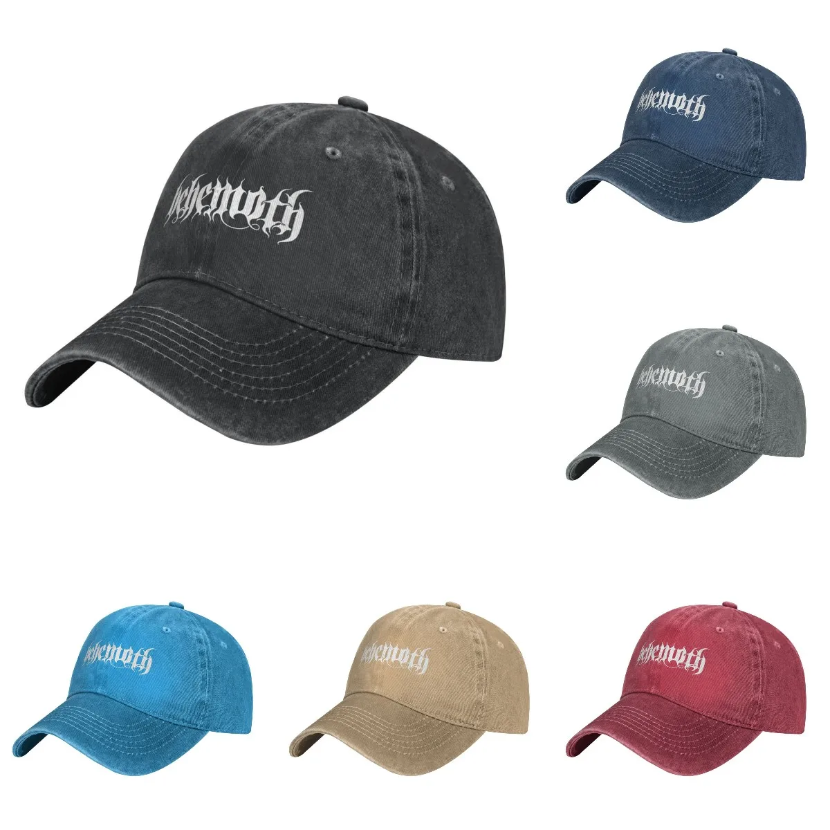 Behemoth-Baseball-Cap-Trucker-Hat-for-Daily-All-Season-Casual-Sun-Hats ...