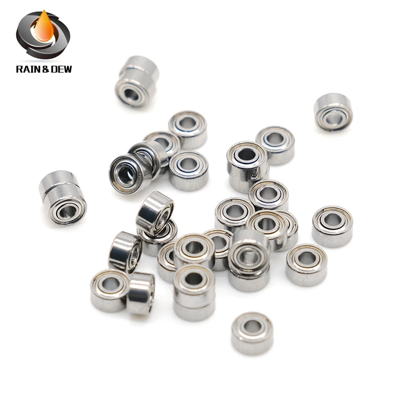 10PCS-MR52-ZZ-Bearing-ABEC-7-2-5-2-5-mm-Miniature-MR52ZZ-Ball-Bearings ...