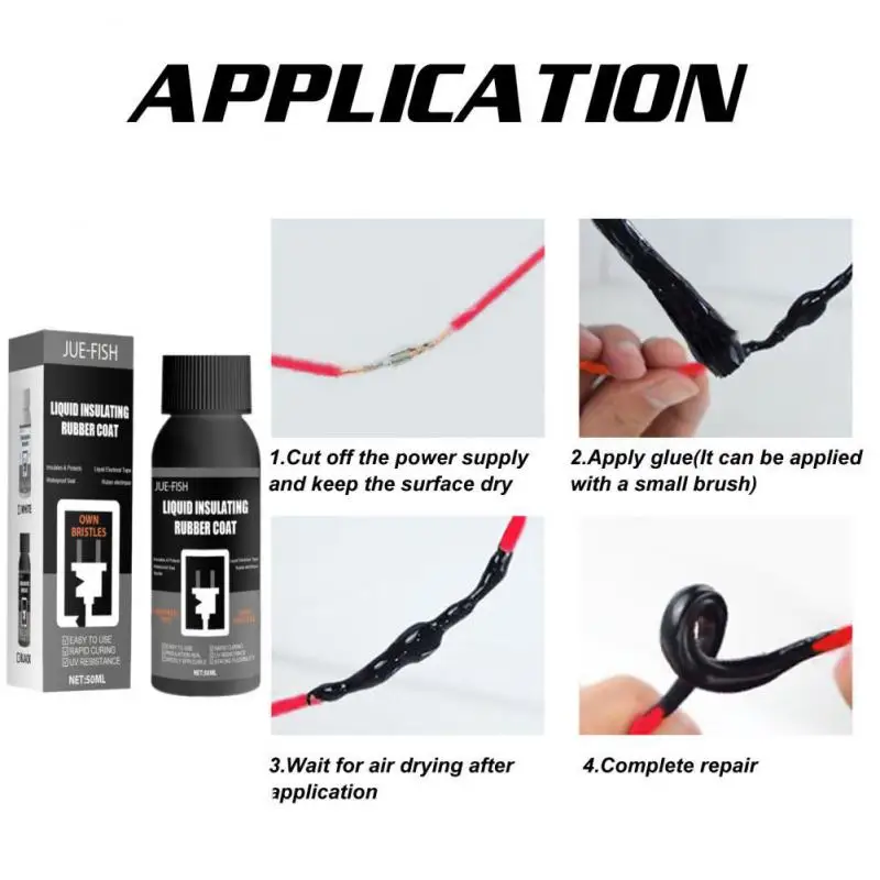 30-50ml-Insulation-Electrical-Tape-Waterproof-UV-Liquid-Portable-Tube ...