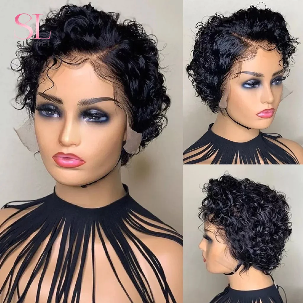 Human-Hair-Wigs-Curly-Wave-Side-Part-Wig-Short-Bob-Pixie-Cut-Brazilian ...