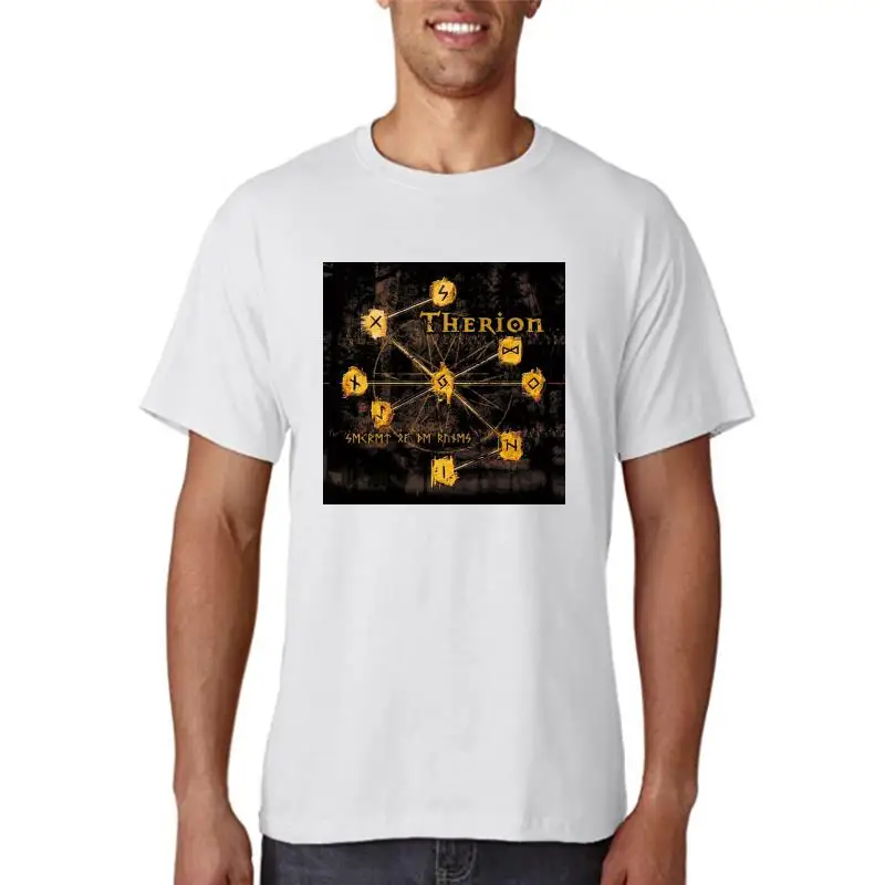 Therion-Secret-Of-The-Runes-Deggial-Album-Gothic-Death-Metal-100-Cotton ...