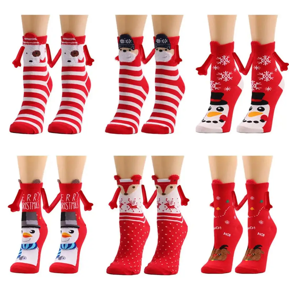 1pair-Christmas-Magnetic-Suction-Hand-In-Hand-Socks-Girls-Holding-Hands ...