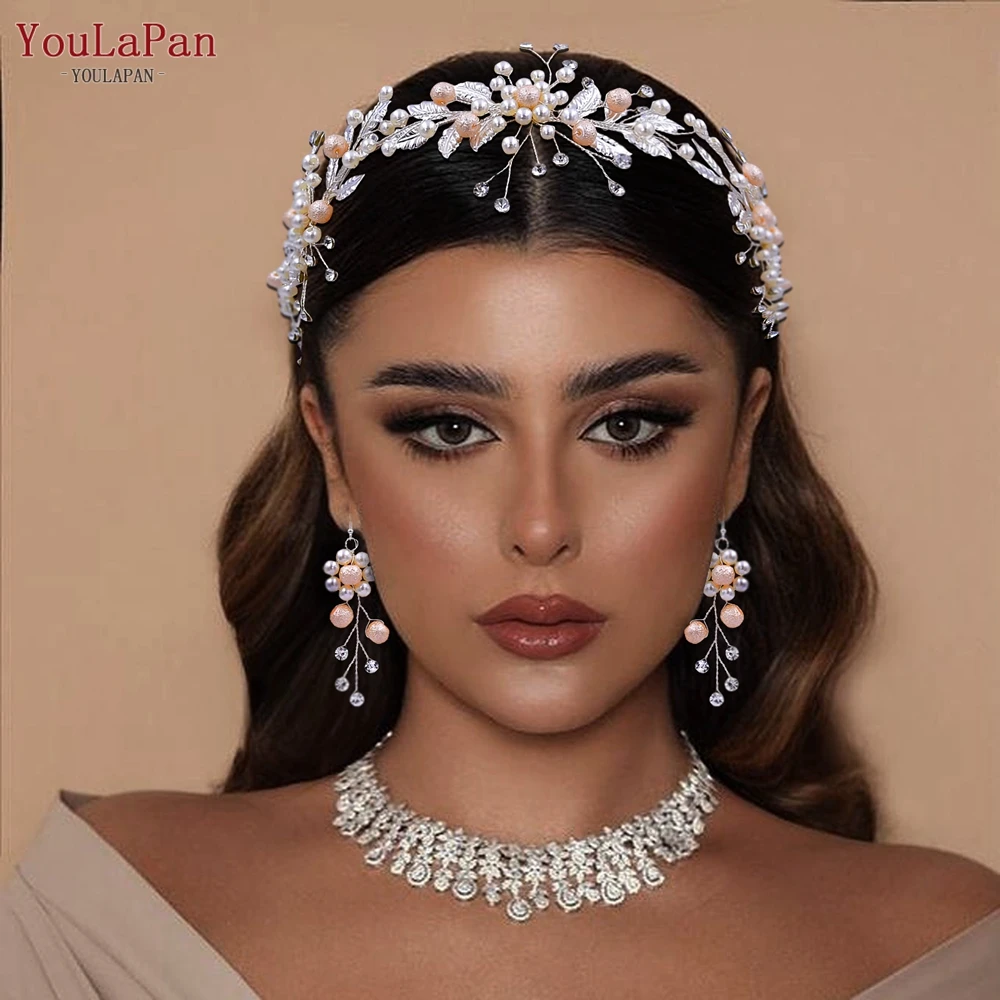 TOPQUEEN-Pearl-Bridal-Headband-Wedding-Hair-Accessories-Rhinestone-Hair ...