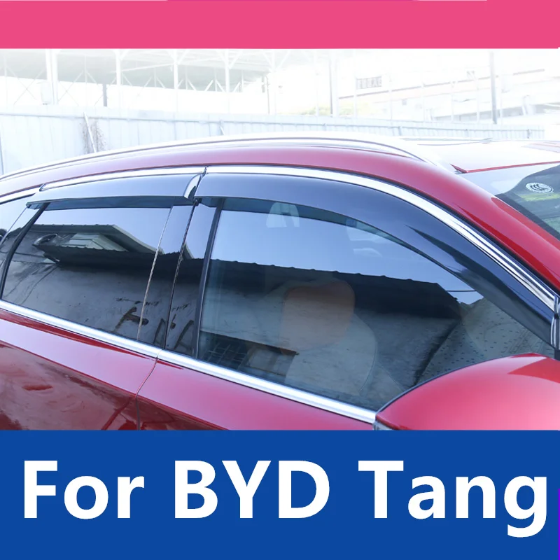 For-BYD-Tang-2018-2022-stainless-steel-bright-strip-weatherproof-window ...
