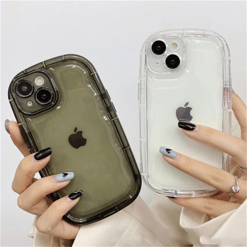 Korean-Cute-Transparent-The-Soap-Phone-Case-For-iPhone-14-11-12-13-Pro ...