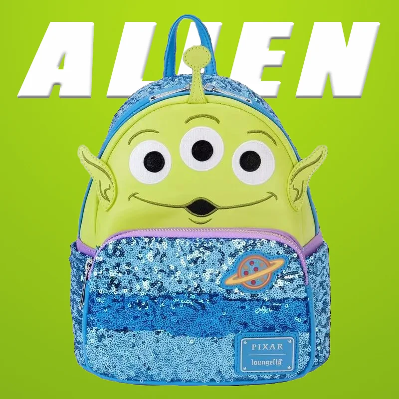 Loungefly Toy Story Alien Cartoon Anime Peripheral Double Shoulders ...
