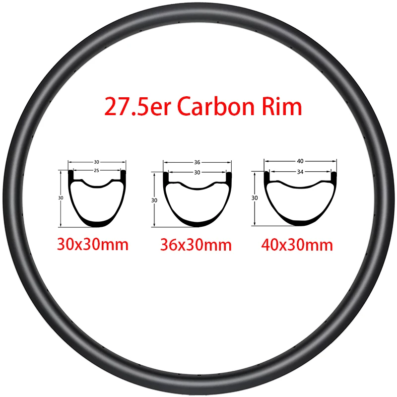 27-5er-Carbon-Rim-MTB-XC-AM-DH-Carbon-Rim-27-5er-Mountain-Bike-Carbon ...