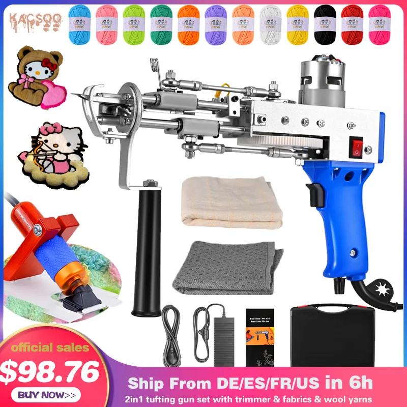 pistola-tufting-2in1-Tufting-Gun-with-Carpet-Cutting-Machine-Rug ...