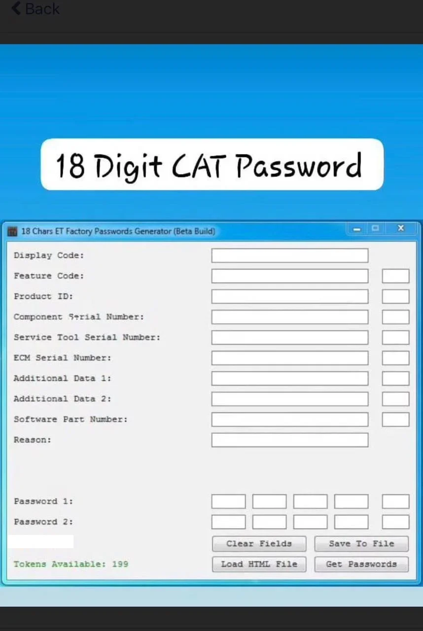 Digit Factory Password Generator Dongle Usb Para Cat 18
