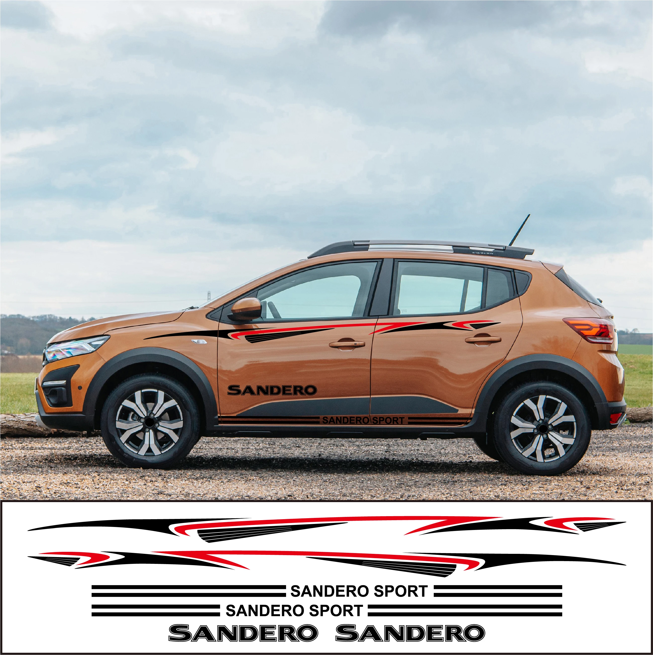 1-set-Car-Side-Door-Stickers-Apply-For-Dacia-Sandero-Stepway-R4-Xplore ...