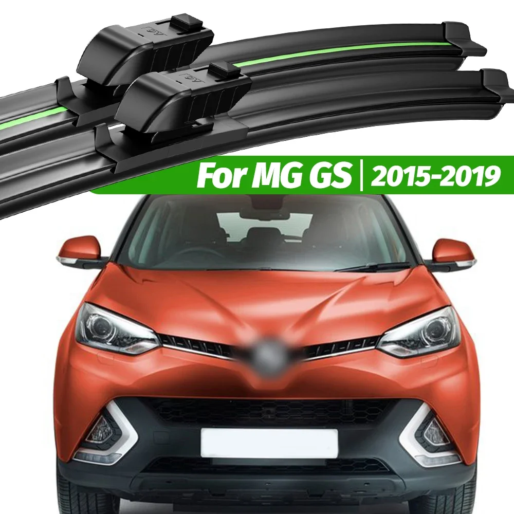 For-MGGS-MG-GS-2015-2019-2pcs-Front-Windshield-Wiper-Blades-2016-2017 ...
