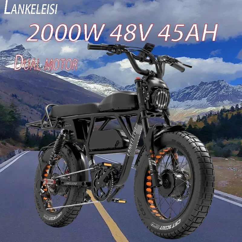 Lankeleisi-X-Black-Knight-1000wDual-Motor-Electric-Dirt-Bike-48V-45Ah ...