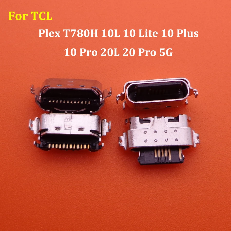 10-100PCS USB Charging Port Board for TCL Plex T780H / TCL 10L / 10 ...
