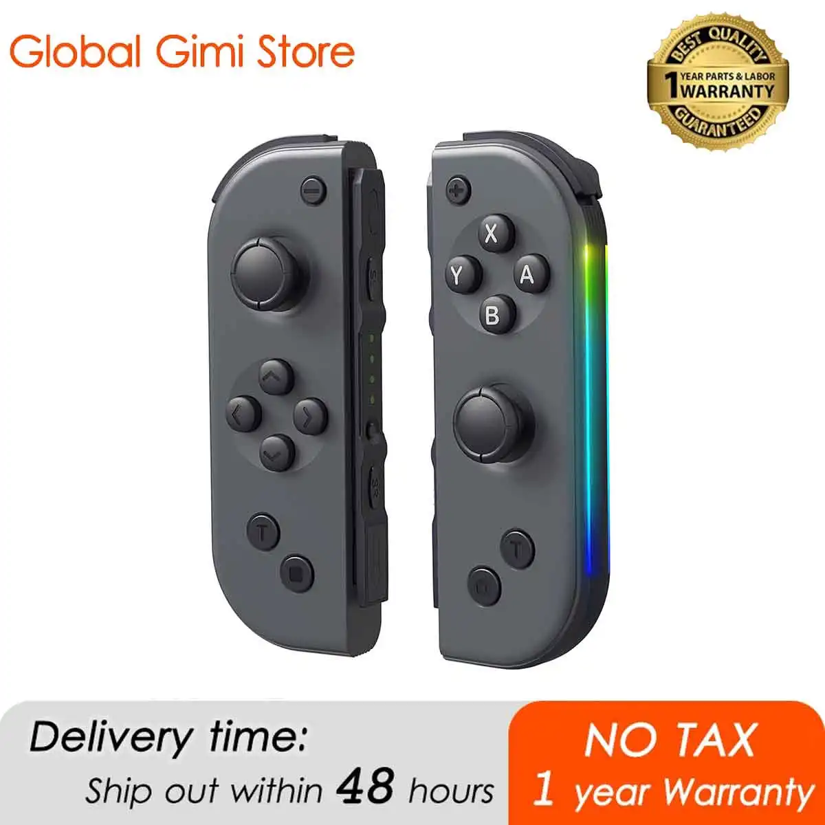 Joy-Con-Pad-de-Luminesc-ncia-Lateral-para-Nintendo-Controlador-L-e-R ...