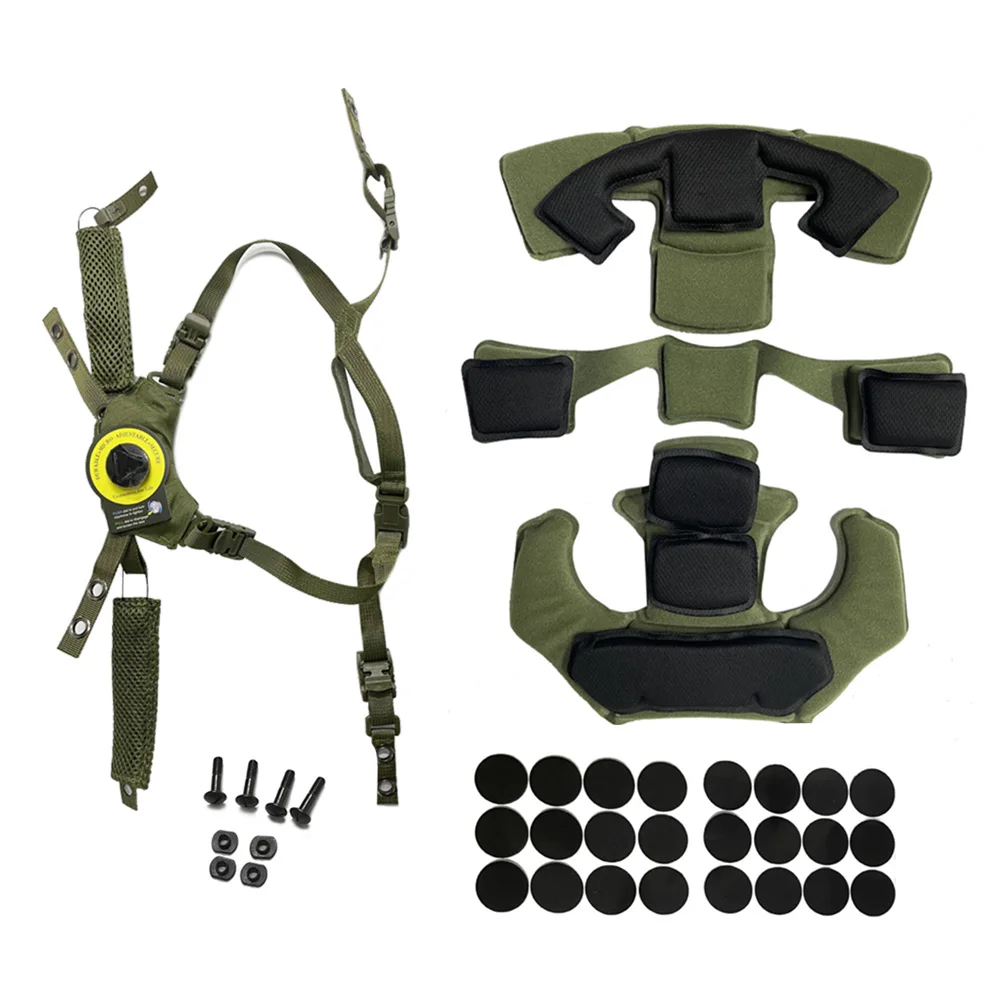 Tactical-Helmet-Hanging-System-Suspension-Lanyard-Chin-Strap-for-Team ...