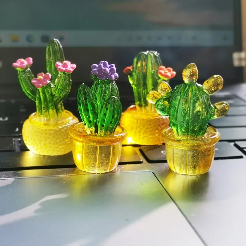 Mini-Cute-Simulation-Cactus-Figurines-Ornaments-Transparent-Succulents ...