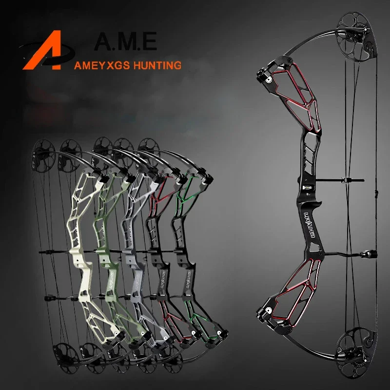 Compound Bow And Arrow Drawing