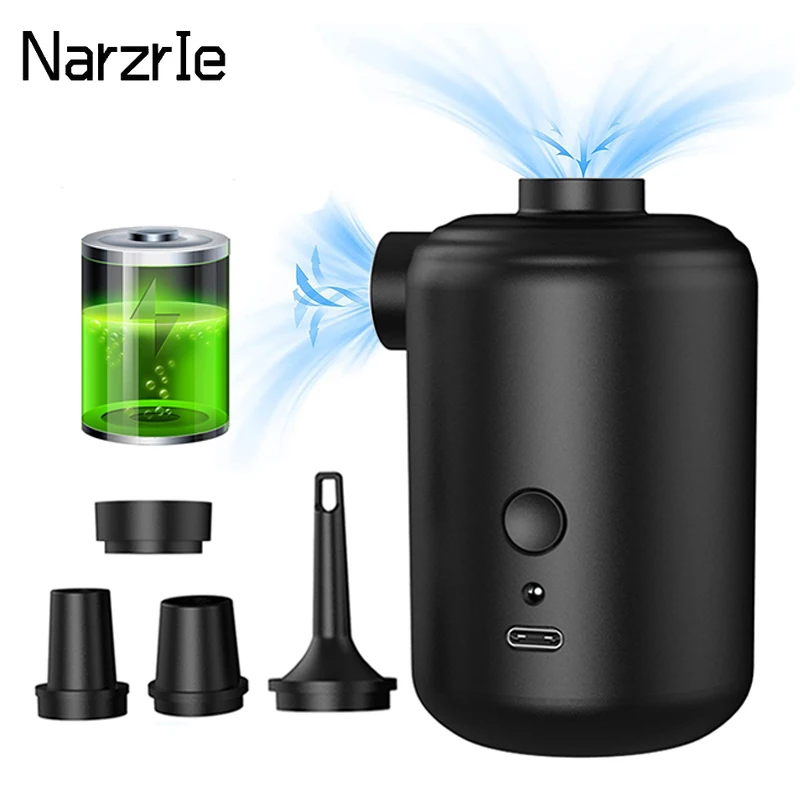 Electric Inflator/Deflator Pumps Wireless Air Compressor Portable Air ...