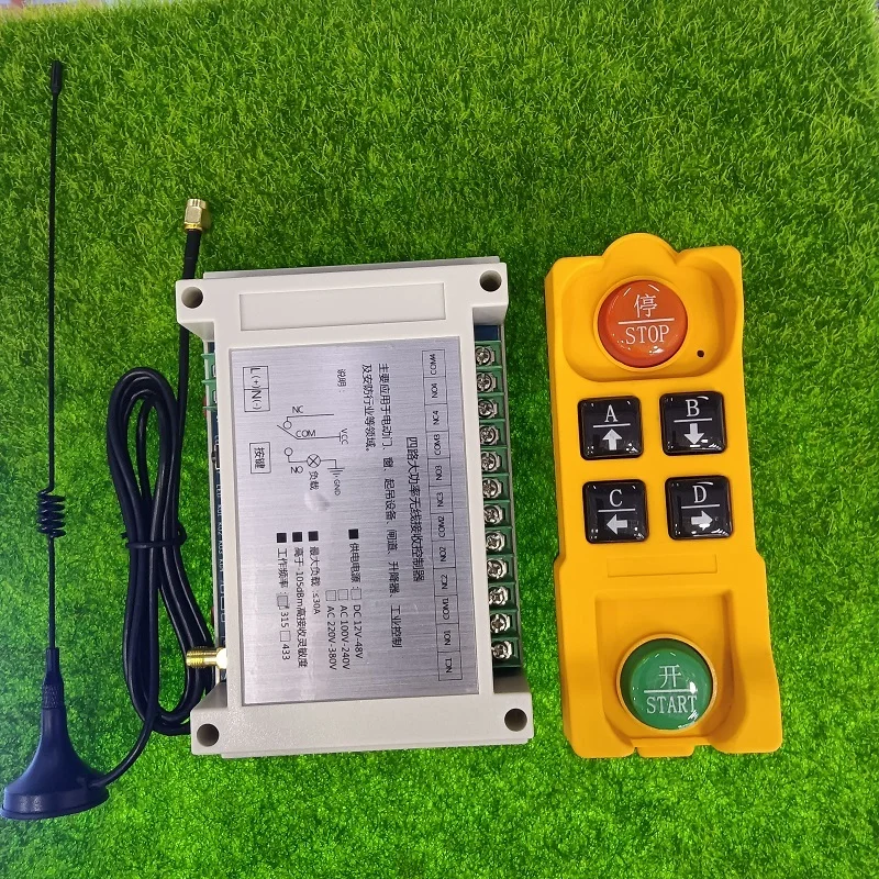 Dc12v 24v 36v 48v 30a relé rf controle remoto sem fio interruptor ...