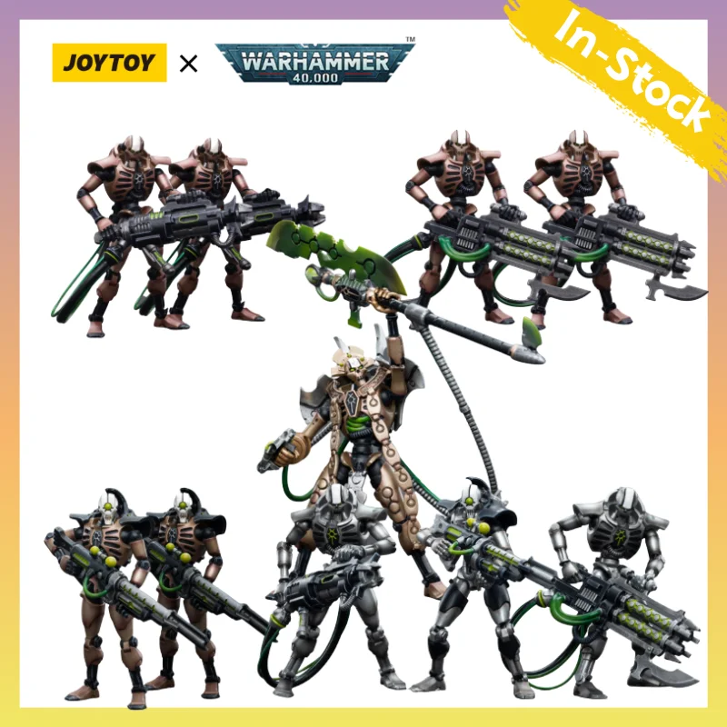 [IN STOCK] JOYTOY 1/18 Action Figures Necrons Sautekh Dynasty Immortal ...