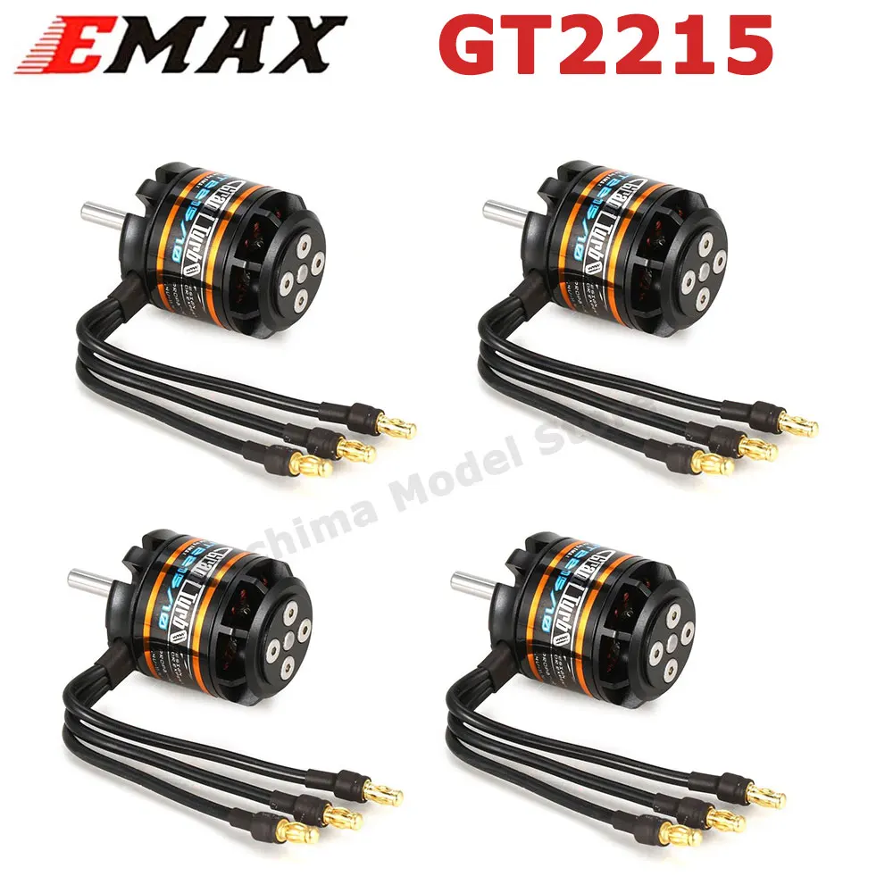 EMAX Motor sin escobillas para Dron RC FPV, GT2215, 1100KV/1180KV, 2 3S ...