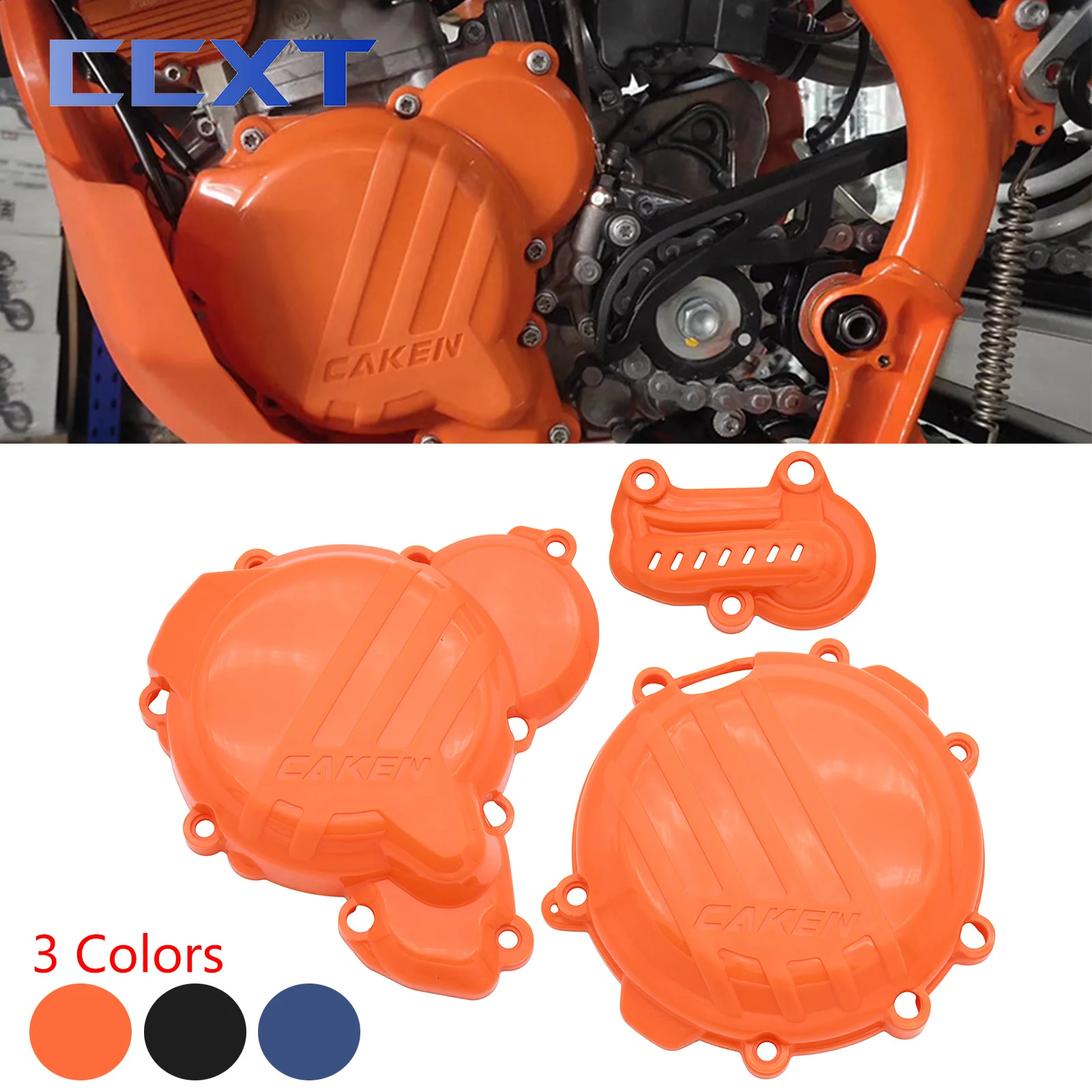 Ktm 300 Exc Tpi Six Days 2020 Plastic | Motorcycle Engine Clutch Guard ...