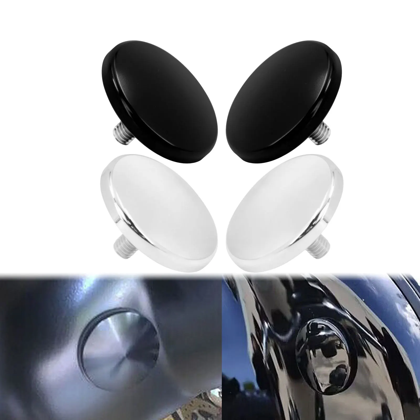 Inner-Mirror-Plugs-2PC-Motorcycle-Fairing-Plugs-Cover-For-Harley ...