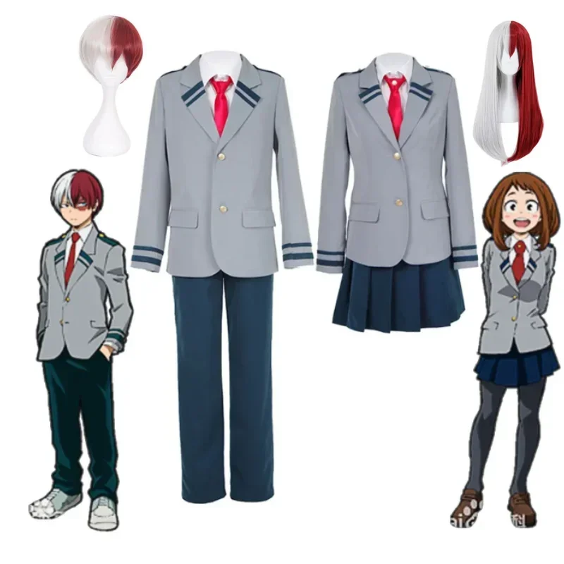 My Hero Academia Anime Midoriya Izuku Cosplay Costume Todoroki Shoto ...