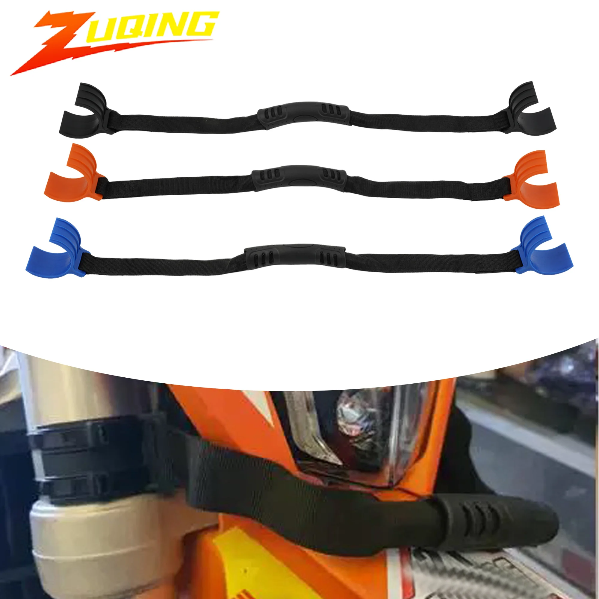 Enduro Motorcycle Front Rescue Strap Pull Sling Leashes For KTM SX SXF ...