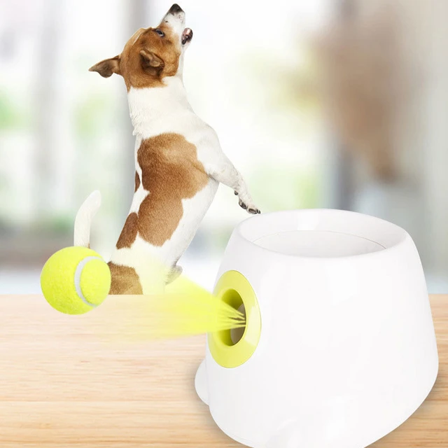 Rechargeable Dog Automatic Ball Throwing Machine Fun Tennis