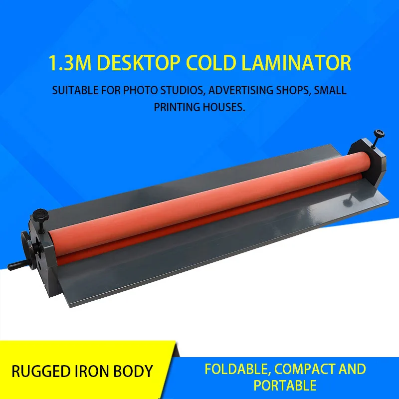 TK1300-Desktop-Manual-Cold-Laminator-Photo-Album-Binding-Metal-Cold ...