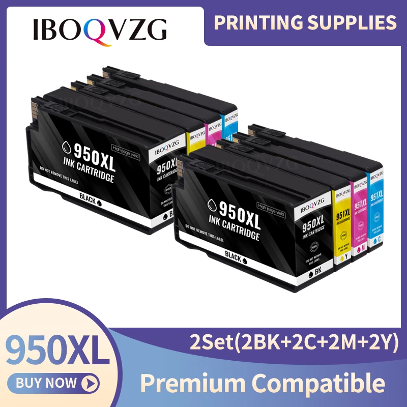 IBOQVZG Compatible for HP 950XL for 951XL For HP950 ink cartridge 950 ...