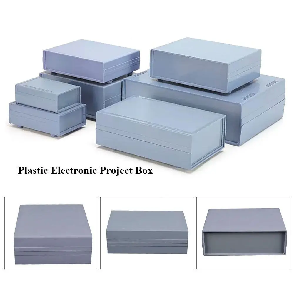 Plastic Electronic Project Box DIY Housing Instrument Case Waterproof ...