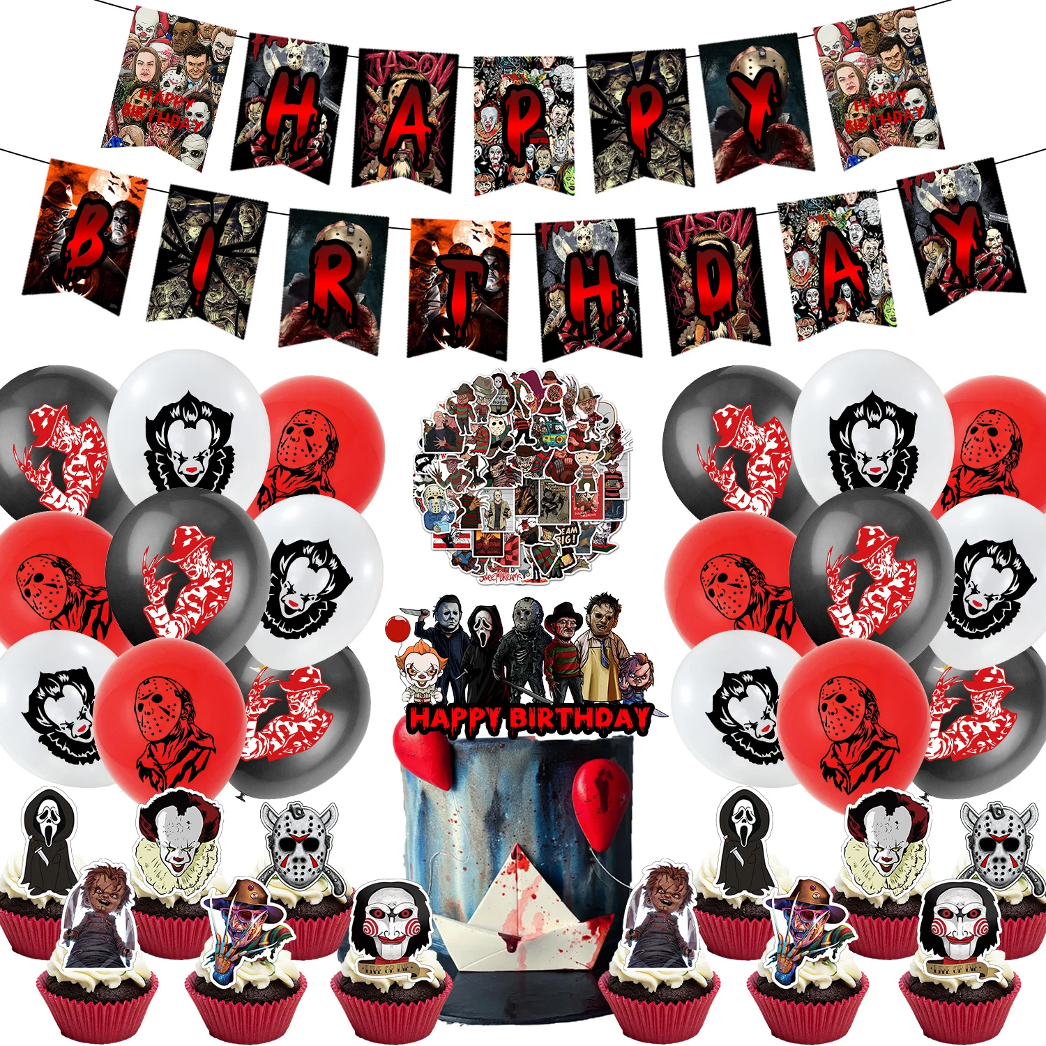 Have-a-Killer-Birthday-Party-Decorations-Banner-Halloween-Horror ...