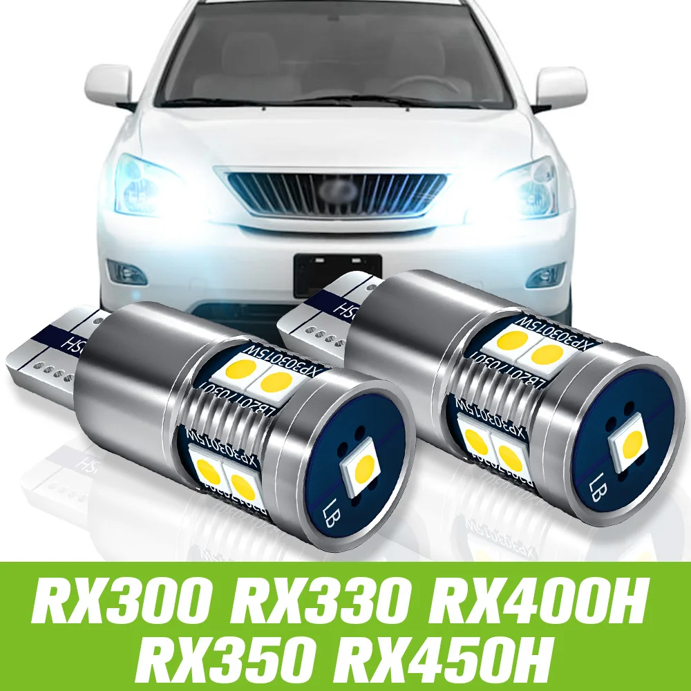 2pcs-For-Lexus-RX300-RX330-RX400H-RX350-RX450H-LED-Parking-Light ...