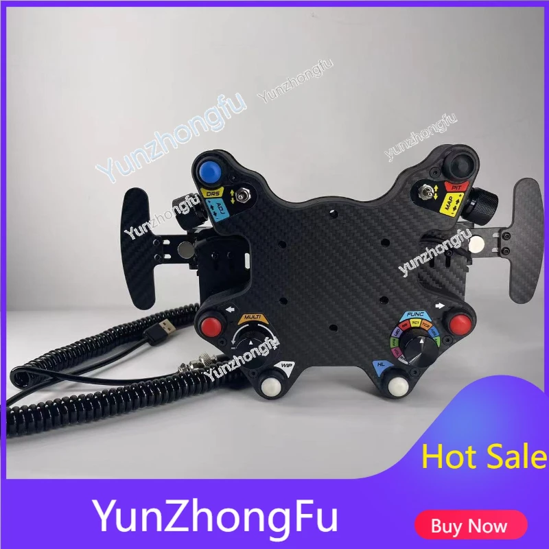 Simulation Racing Steering Wheel Hub Button Encoder Central Control Box ...