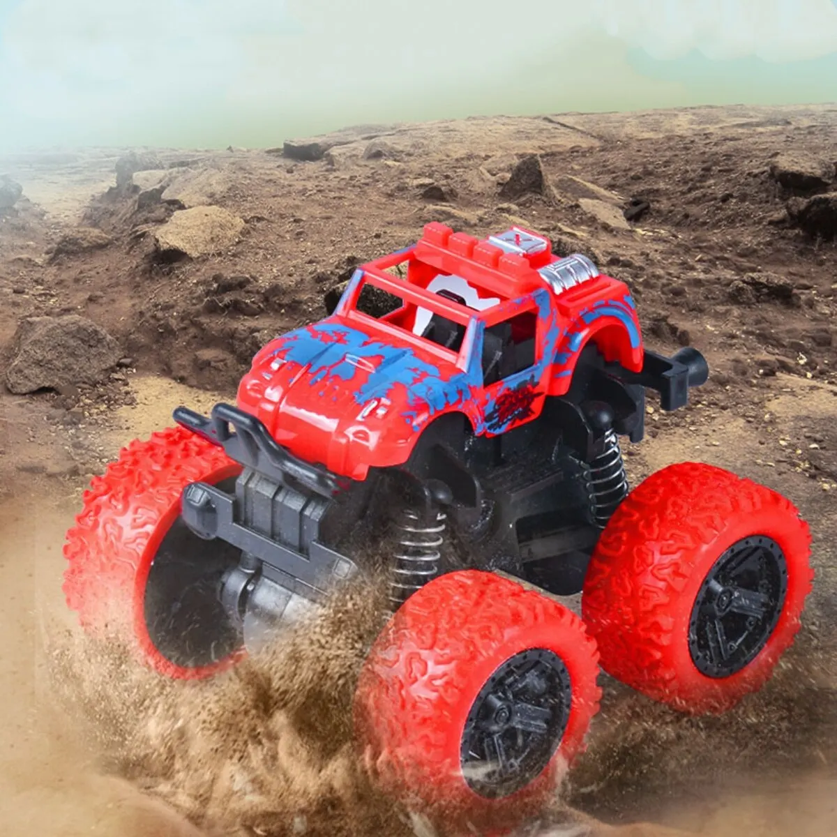 Inertia-Four-Wheel-Drive-Off-Road-Vehicle-Mini-360-Spins-Friction-Truck ...