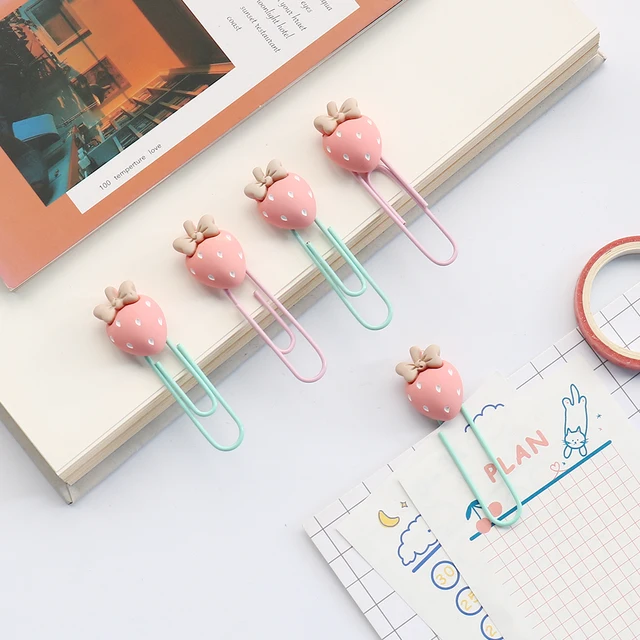 Macaron Color Cute Paper outlet Clips Mint