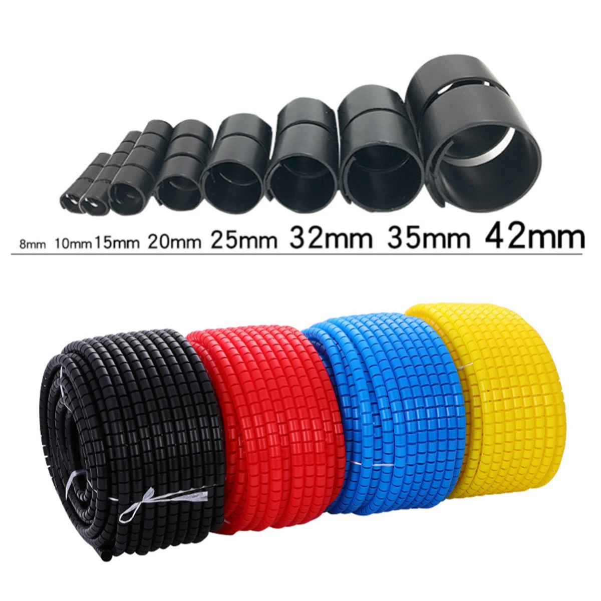 Câble - fil - gaine,Organisateur de tubes PE protection de câbles de ...