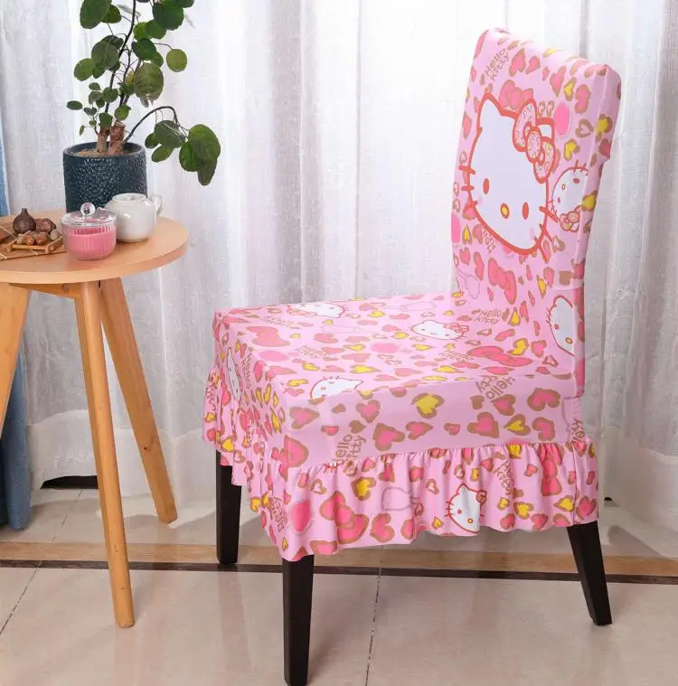 Sanrio Hellokitty Table Cloth Chair Cover Waterproof Pink Girl Desk Skirt Tablecloth Cover Tea Table Cloth Cover Stool Cover AliExpress