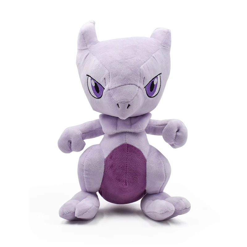 TAKARA TOMY 28cm Mewtwo Plush Toys Doll Pokemon Mewtwo Soft Stuffed ...