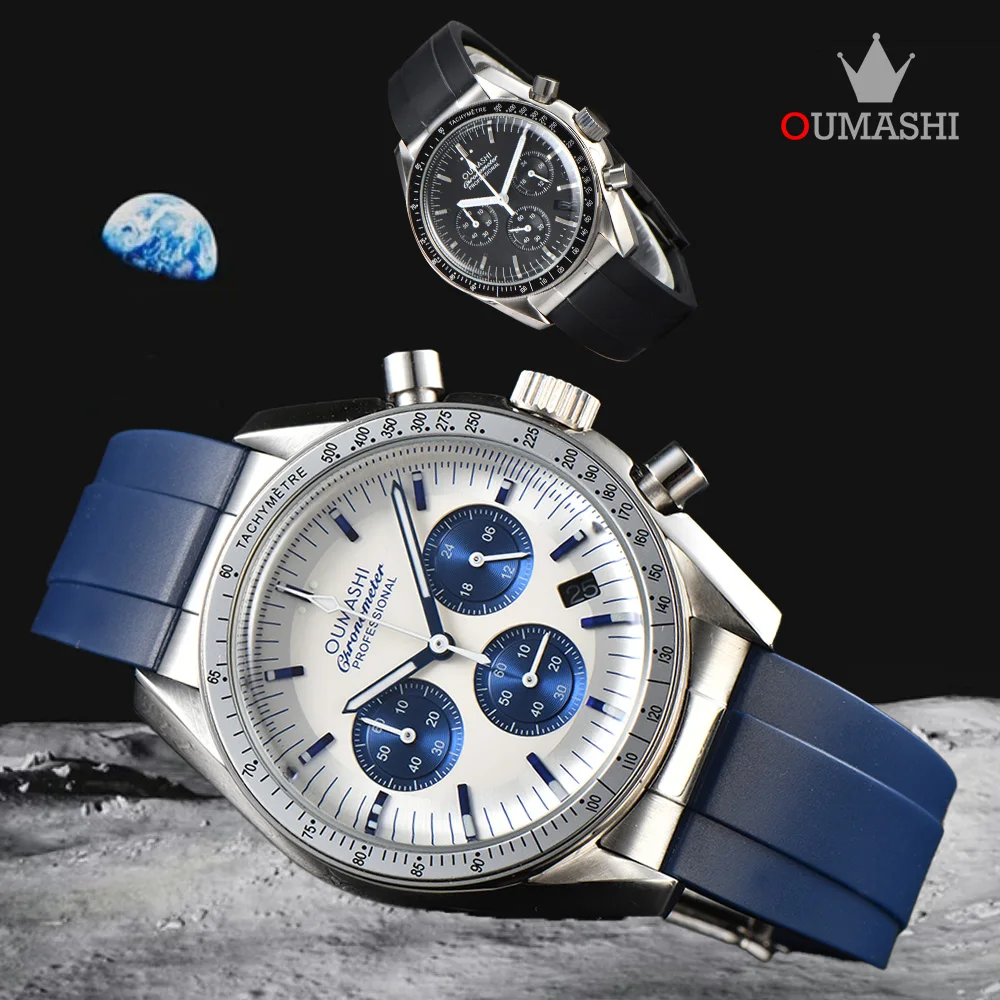 Men-s-Japanese-Timing-Quartz-Watch-Panda-Watch-A-o-Inoxid-vel-Caixa-de ...