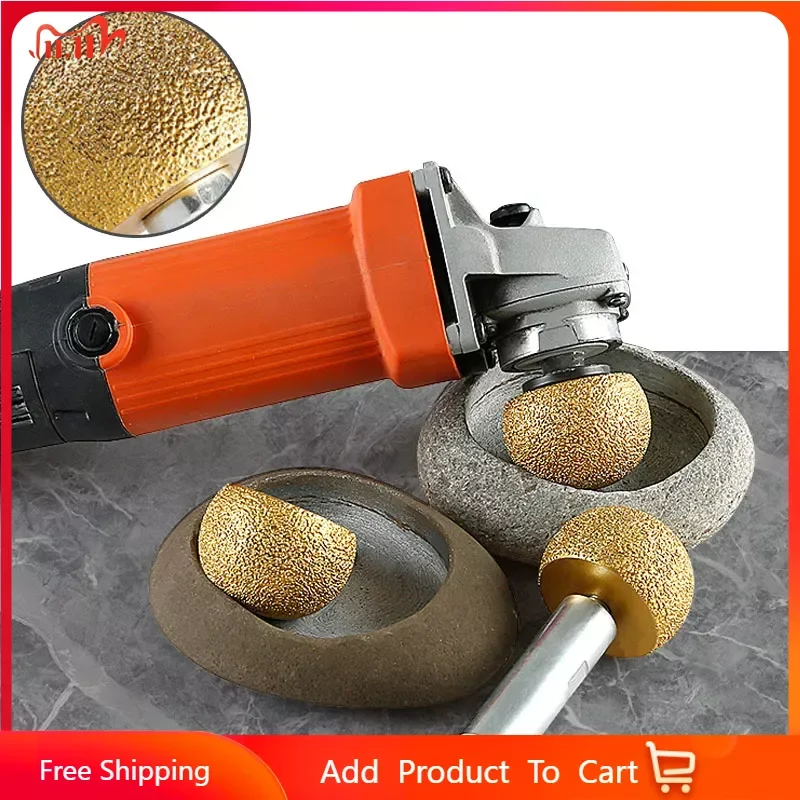 Diamond-Brazed-Round-Grinding-Head-Abrasive-Tool-For-Internal-Arc ...