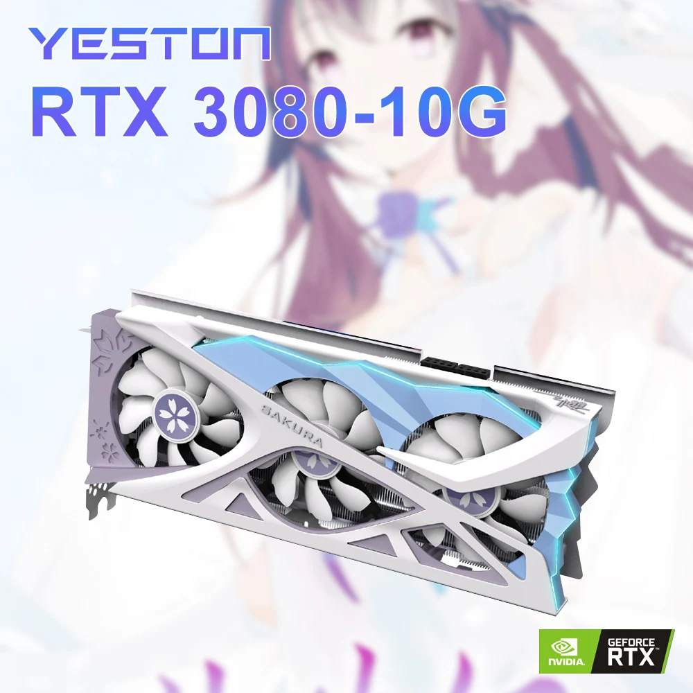 YESTON-tarjeta-gr-fica-RTX-3080-para-NVIDIA-GeForce-RTX3080-10GB-D6X-YA ...