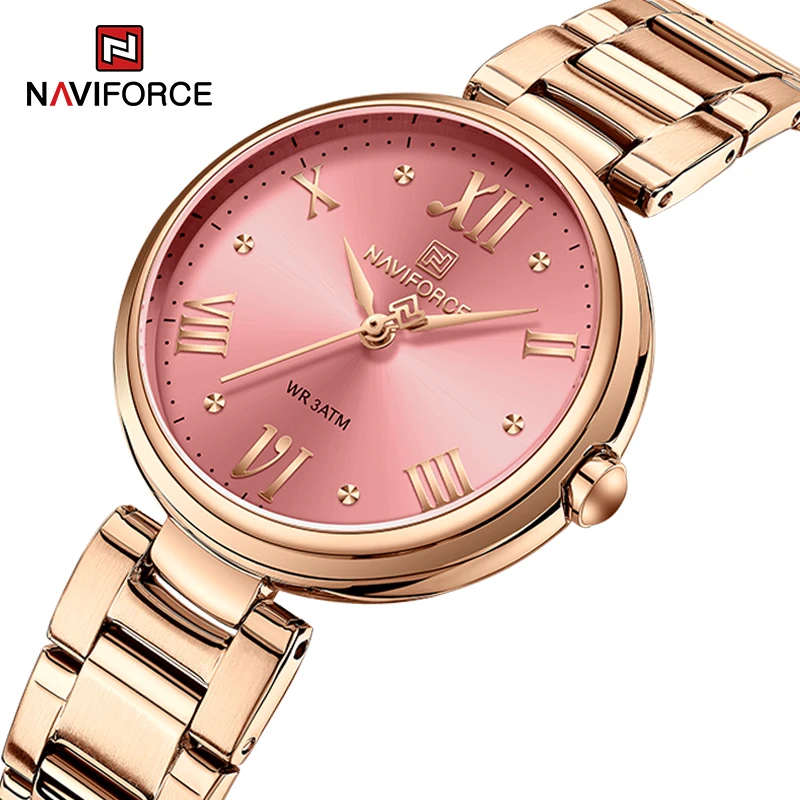 Top-Luxury-NAVIFORCE-High-Quality-Ladies-Wristwatch-Quartz-Female ...